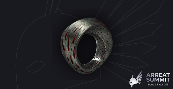 Siphon of Anguish - Unique Gold Ring